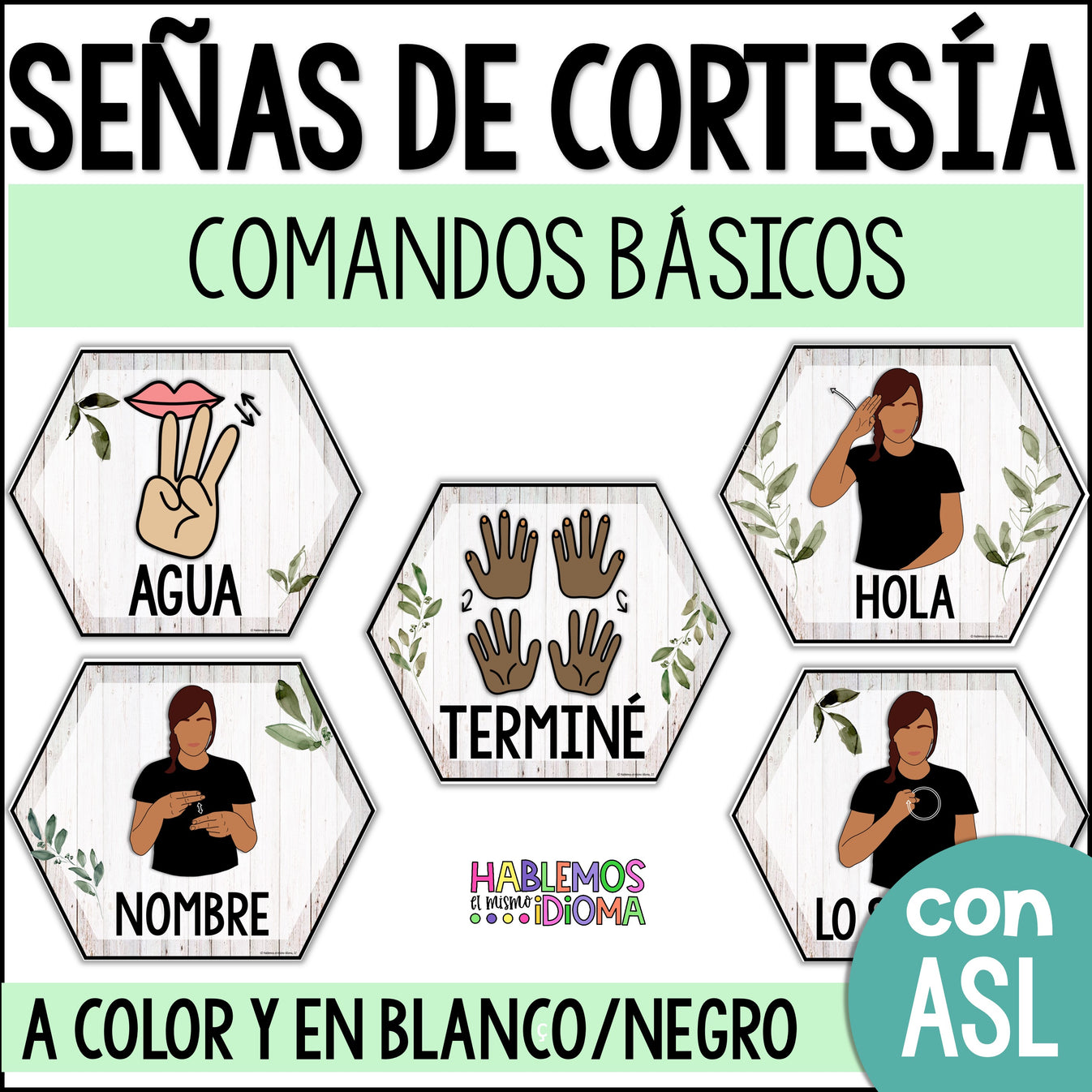 Señas de cortesía | Palabras mágicas y comandos básicos con ASL | Boho ...