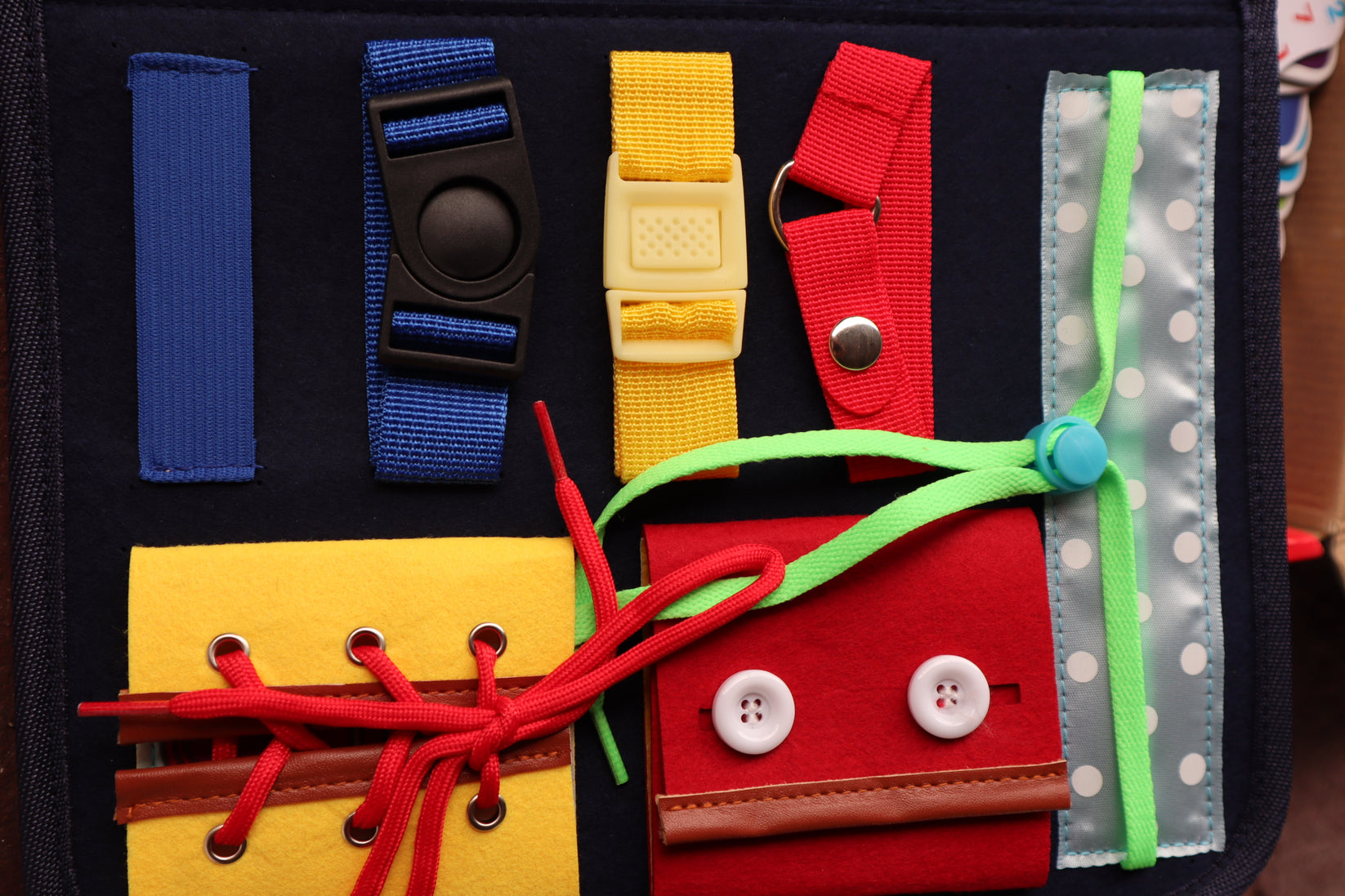 Sensory Backpack | Sensory travel book – Teacher Therapy Shop